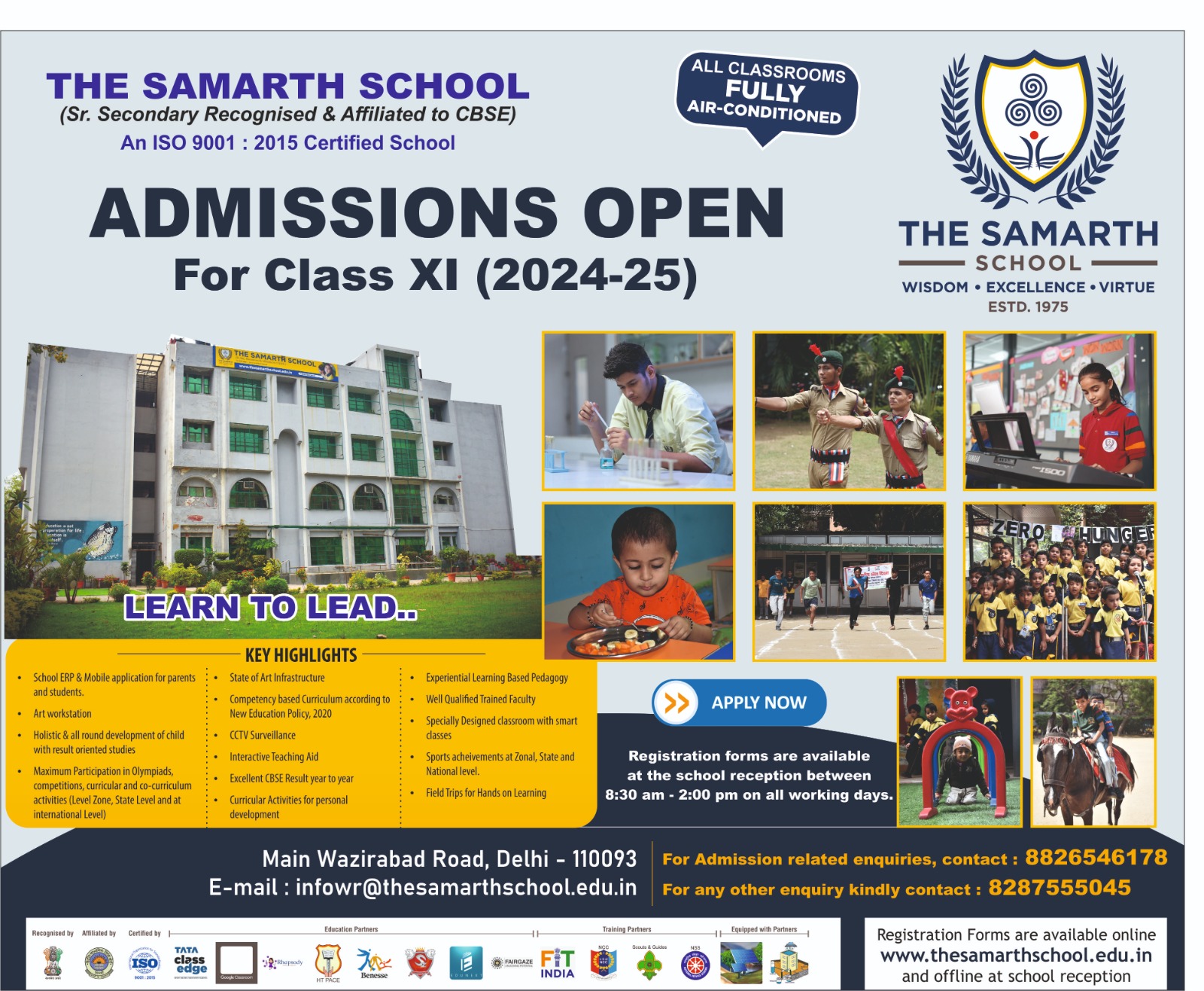 Wazirabad Road – THE SAMARTH SCHOOL